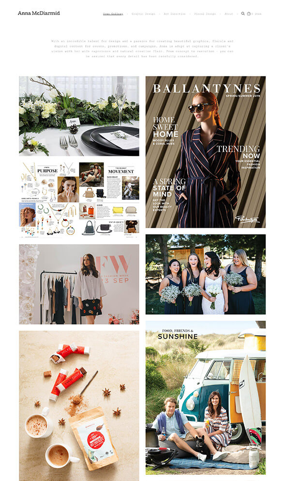 Best Design Portfolio Website Examples - Pixpa