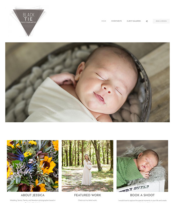 Best Newborn Photography Portfolio Website Examples - Pixpa