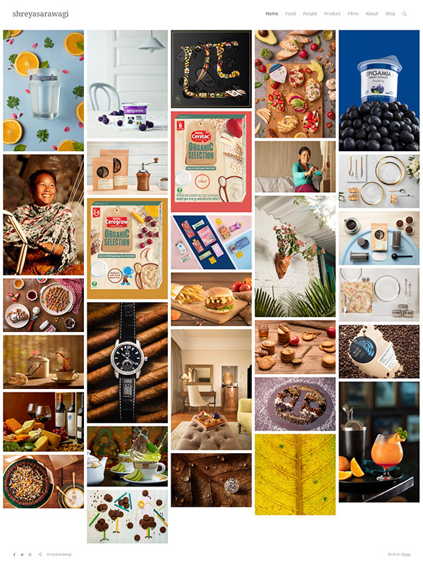 Best Food Photography Portfolio Website Examples - Pixpa